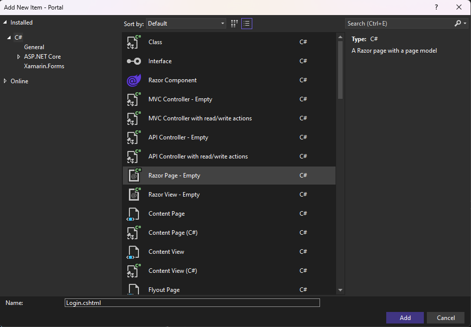 3. Implementing Basic Authentication in Razor Pages Without a Database - Code Cultivation